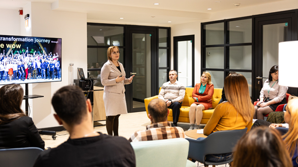 WE INSPIRE. MAIB SHARED THE EXPERIENCE OF AGILE TRANSFORMATION AT THE ...